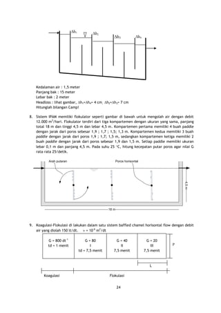 5. unit koagulasi flokulasi | PDF