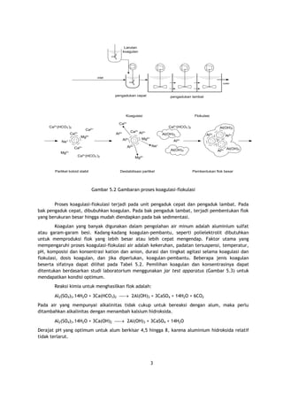 5. unit koagulasi flokulasi | PDF