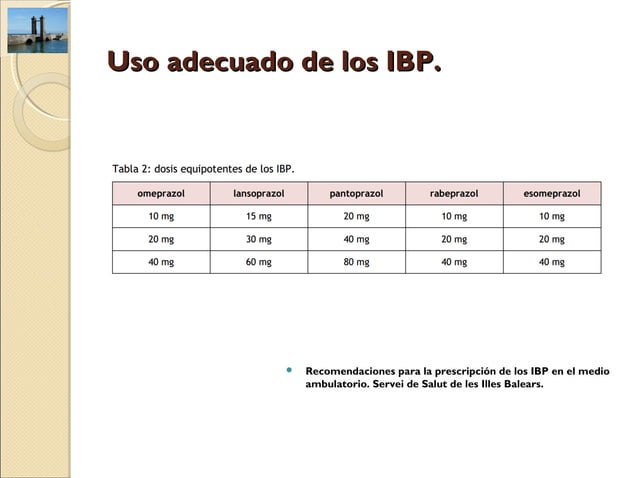 5. uso adecuado de los ibp | PPT