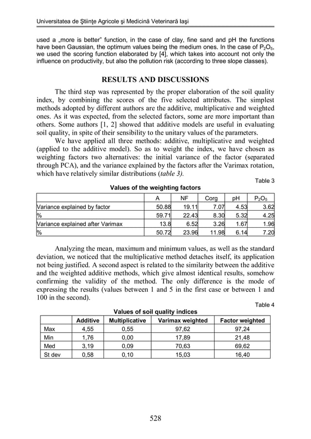 5. vasiliniuc i., patriche c. elaborating a soil quality index | PDF