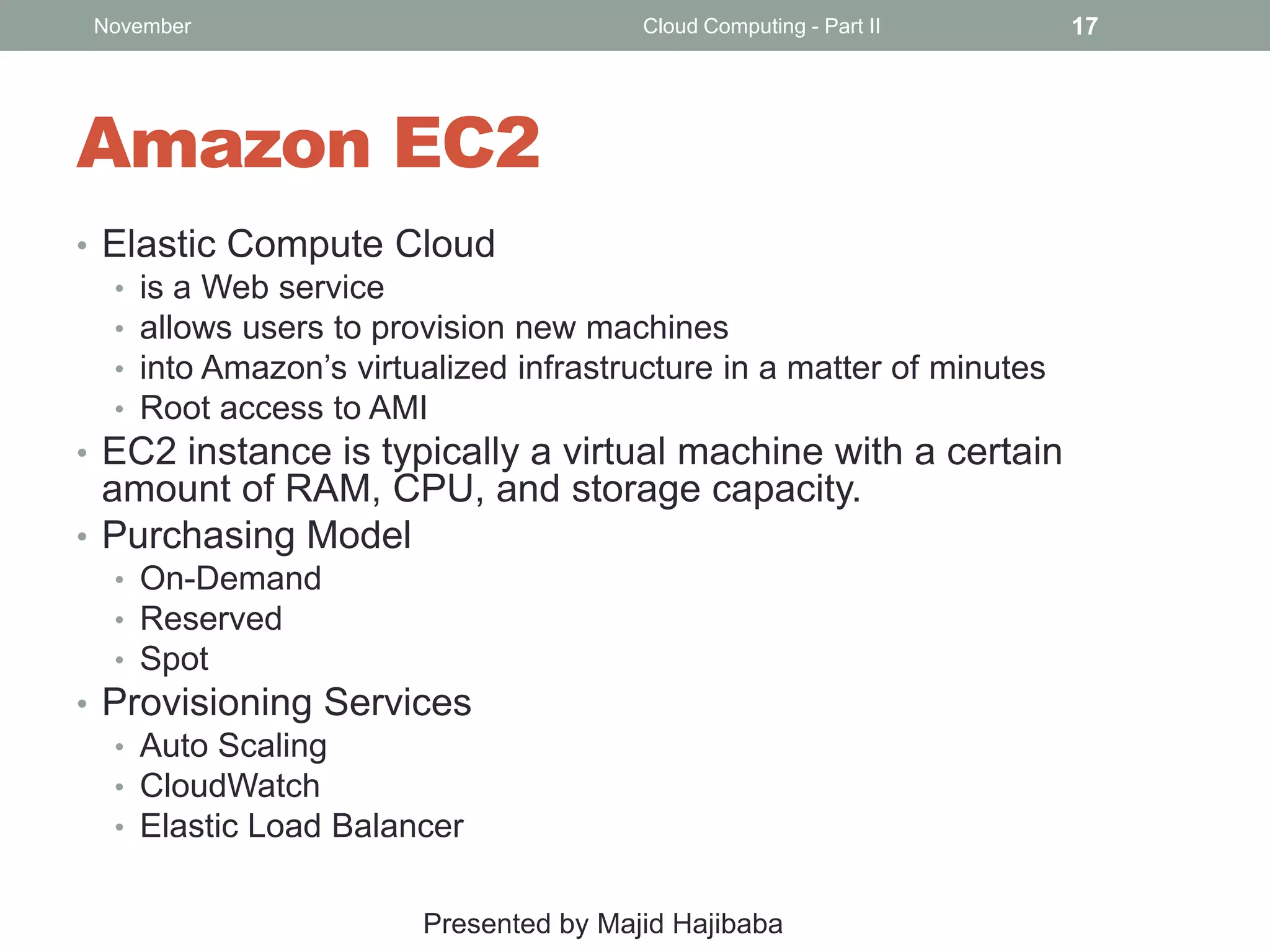 Cloud Computing Principles and Paradigms: 5 virtual machines provisioning and migration services ...