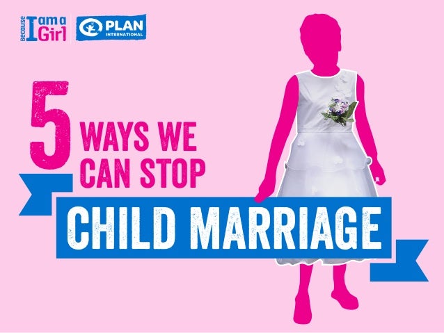 5 ways we can stop child marriage