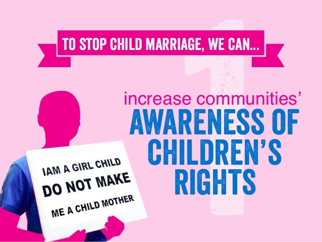 5 ways we can stop child marriage