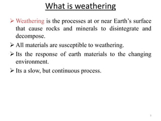 5 weathering and erosion | PPT