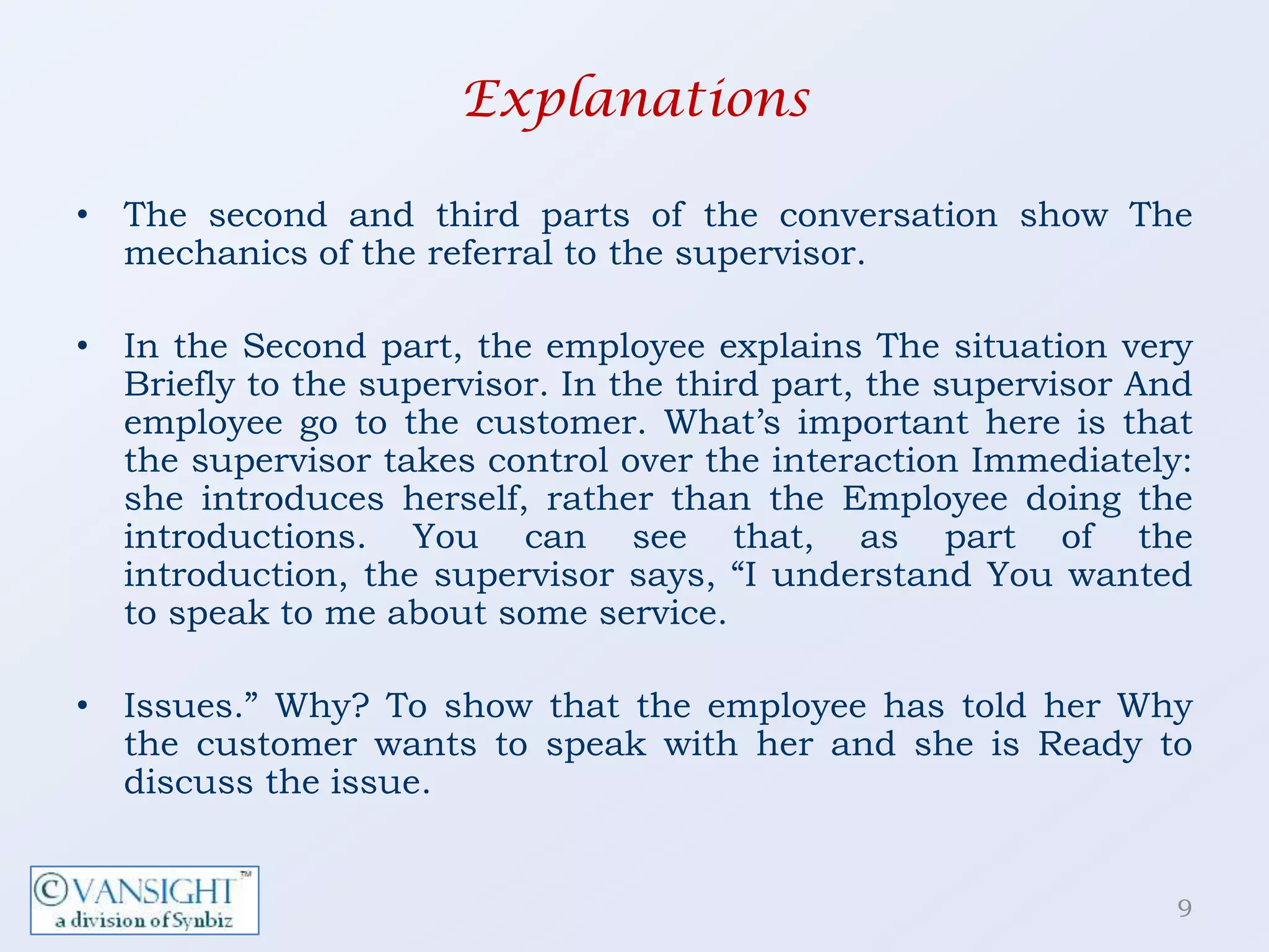 5. When A Customer Demands To Speak With Your Supervisor | PPTX