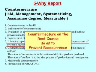 5 why report | PPT