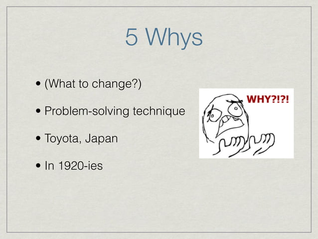 5-Whys Method | PPT