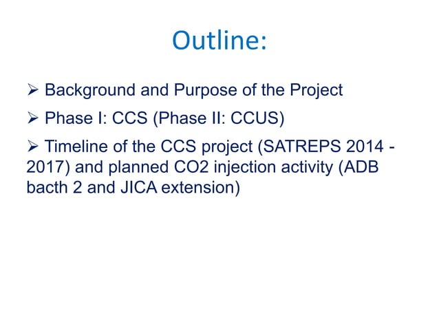 Gundih Carbon Capture and Storage Pilot Project: Current Status of the ...