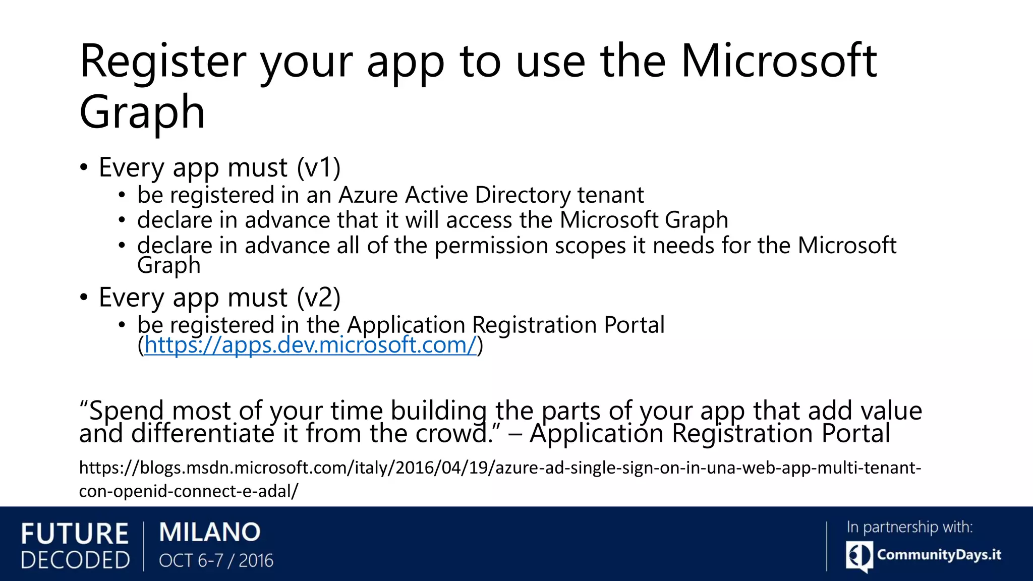 Xamarin microsoft graph | PPT