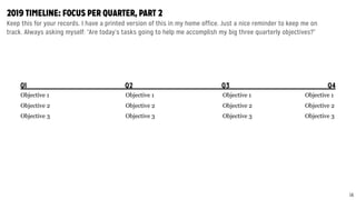 5 Year Career Planning Template | PDF
