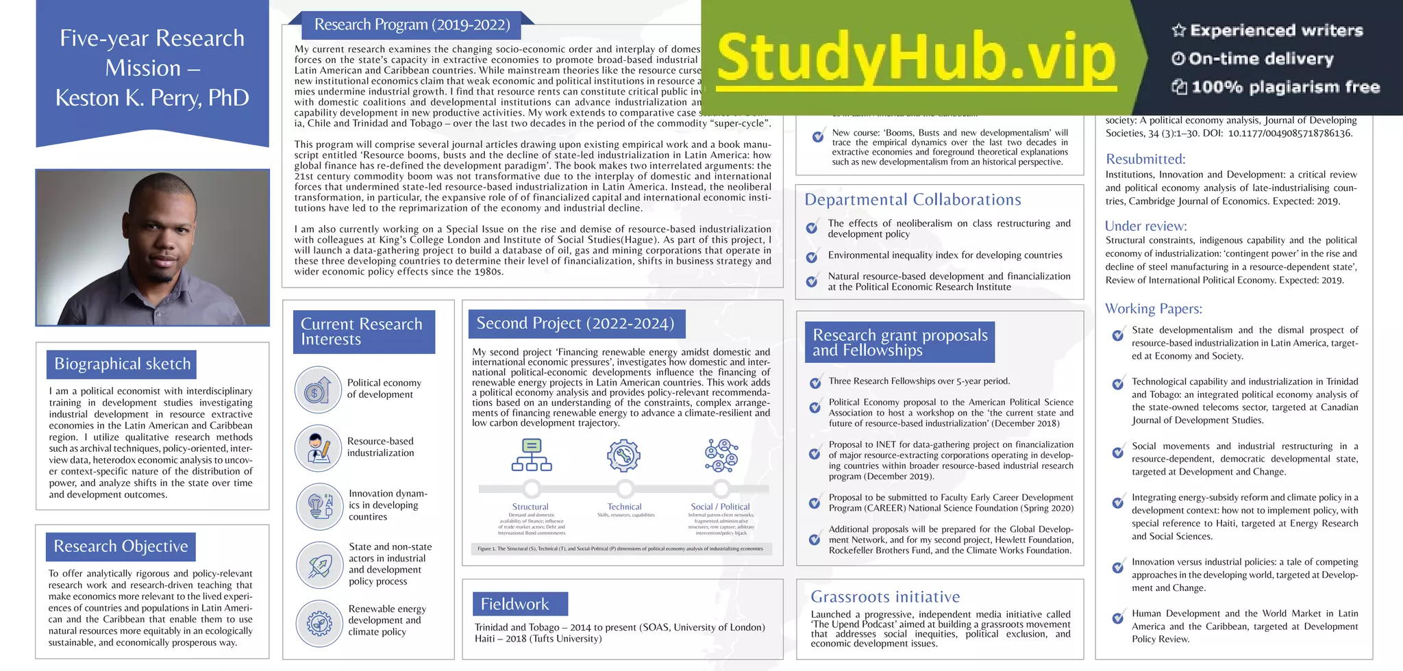5-Year Research Plan | PDF