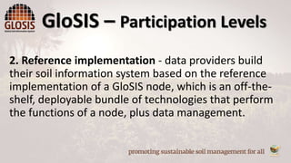 Global Soil Information System (GloSIS) - Yusuf Yigini | PPTX
