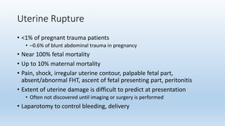 Yorkgitis-pregnancy and trauma | PPTX