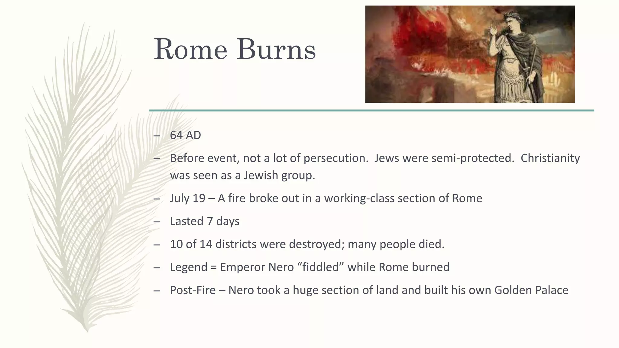 50 100 AD - Church History | PPTX