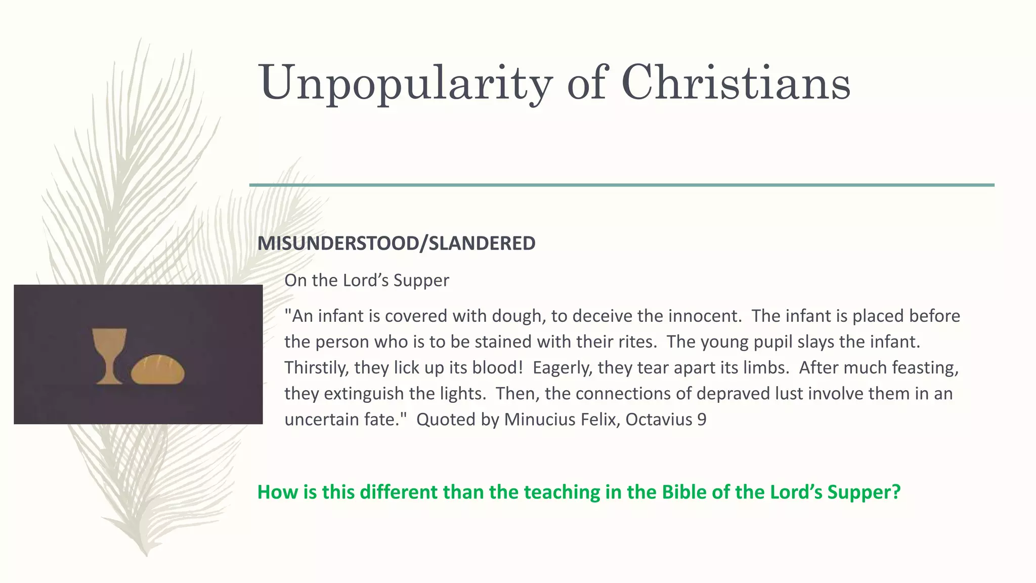 50 100 AD - Church History | PPTX