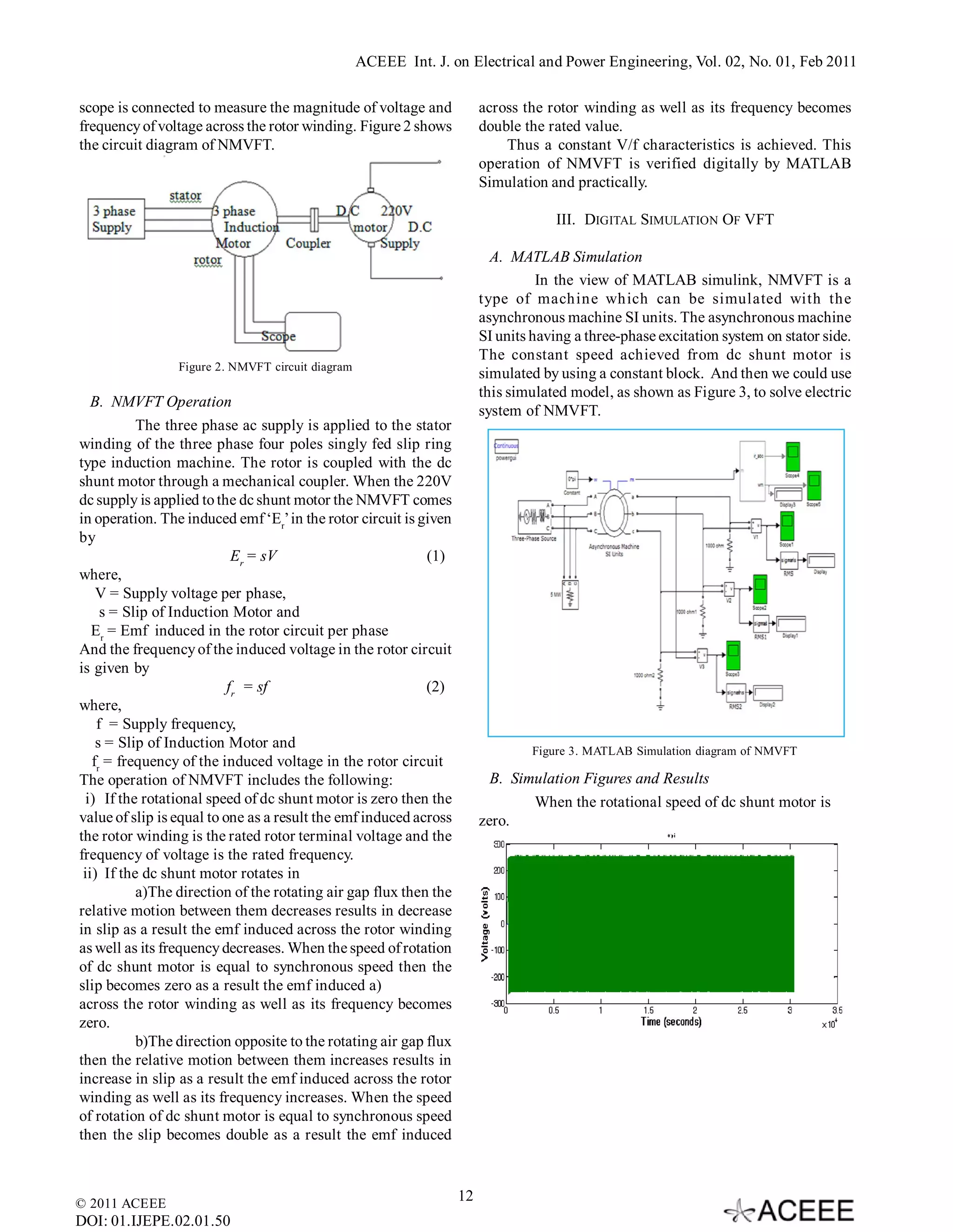New Model Variable Frequency Transformer (NMVFT) – A Technology for V/f ...