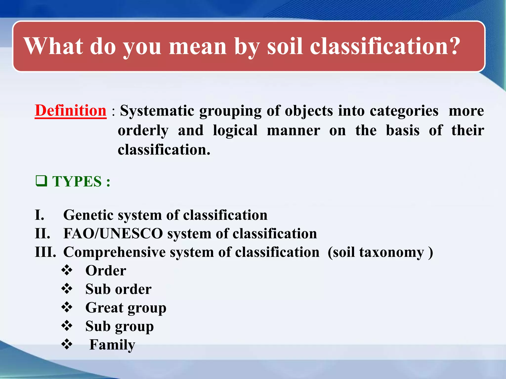 Characterization and Classification of Soils of Marathwada Region | PPTX