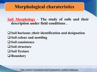 Characterization and Classification of Soils of Marathwada Region | PPTX