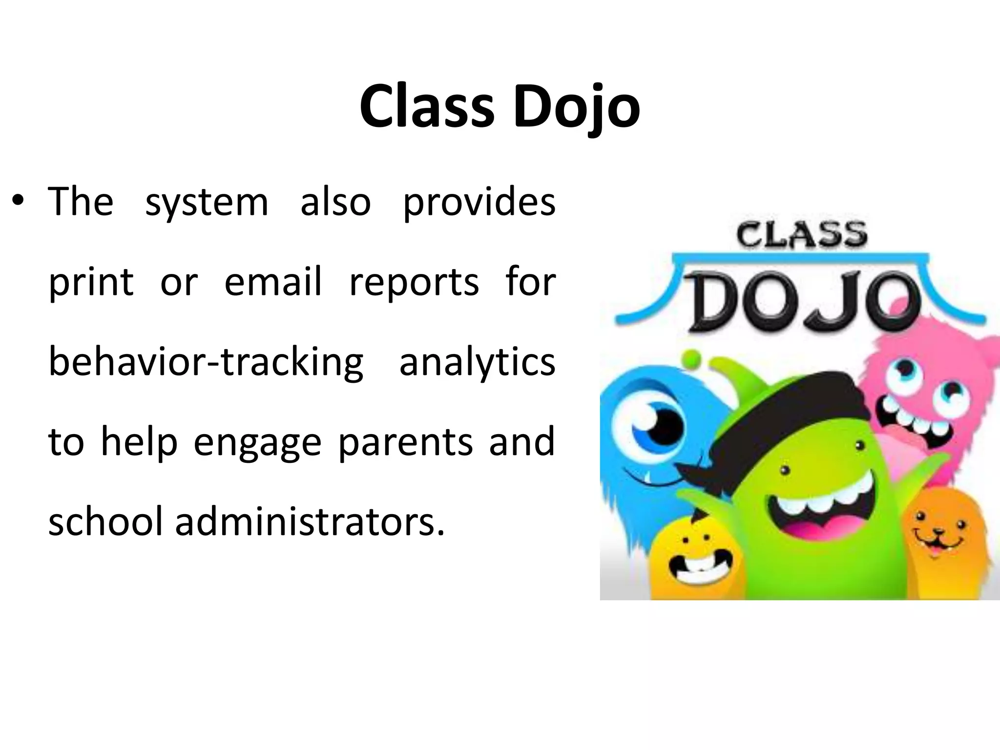 Class Dojo - Gamification in education - Manu Melwin Joy | PPT