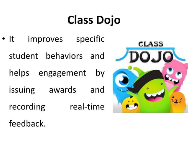Class Dojo - Gamification in education - Manu Melwin Joy | PPT