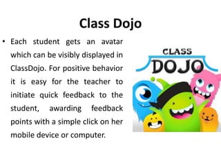 Class Dojo - Gamification in education - Manu Melwin Joy | PPT