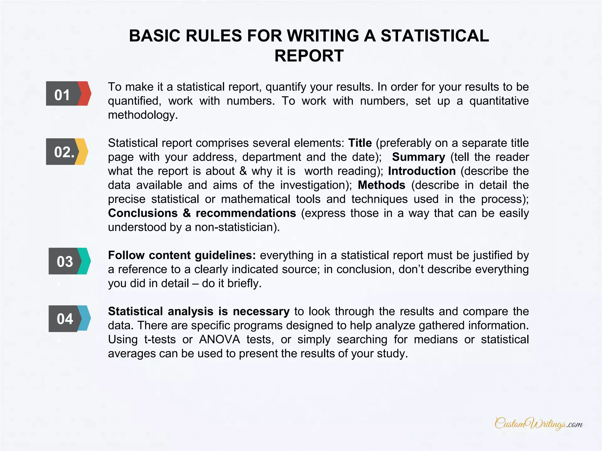 COMPLETE GUIDE ON WRITING A STATISTICAL REPORT ON PSYCHOLOGY STUDIES ...