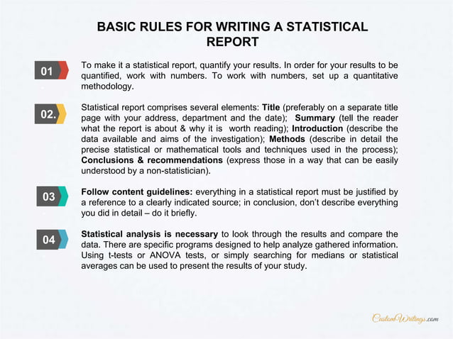 COMPLETE GUIDE ON WRITING A STATISTICAL REPORT ON PSYCHOLOGY STUDIES | PPT