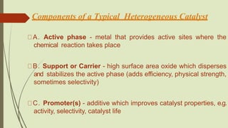 HETEROGENOUS CATALYSIS [CHEMISTRY IS LOVE] | PPTX