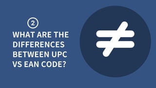 UPC VS EAN | PDF