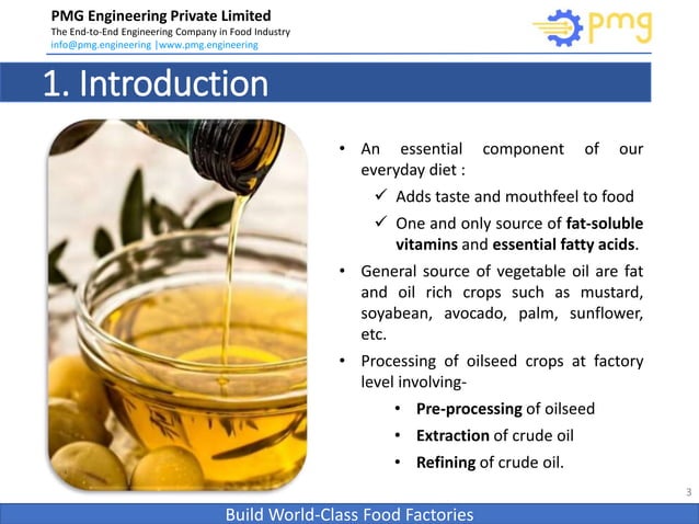 Vegetable Oil processing.pptx........... | PPTX | Commodities | Economy