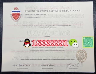 Seton Hall University degree offer diploma Transcript | PDF