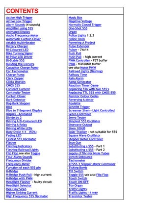 50 555 Circuits | PDF