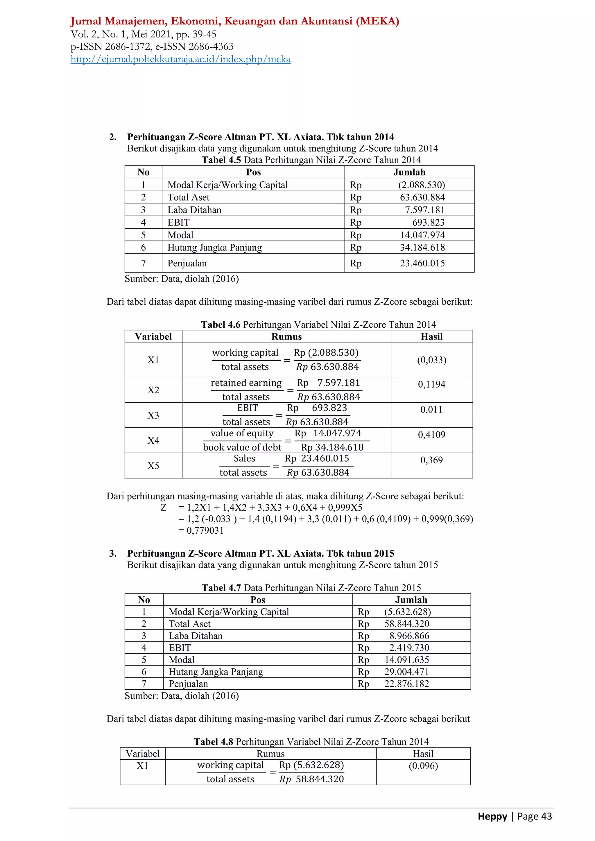 Analisa Proyeksi Kinerja Keuangan Z Score.pdf