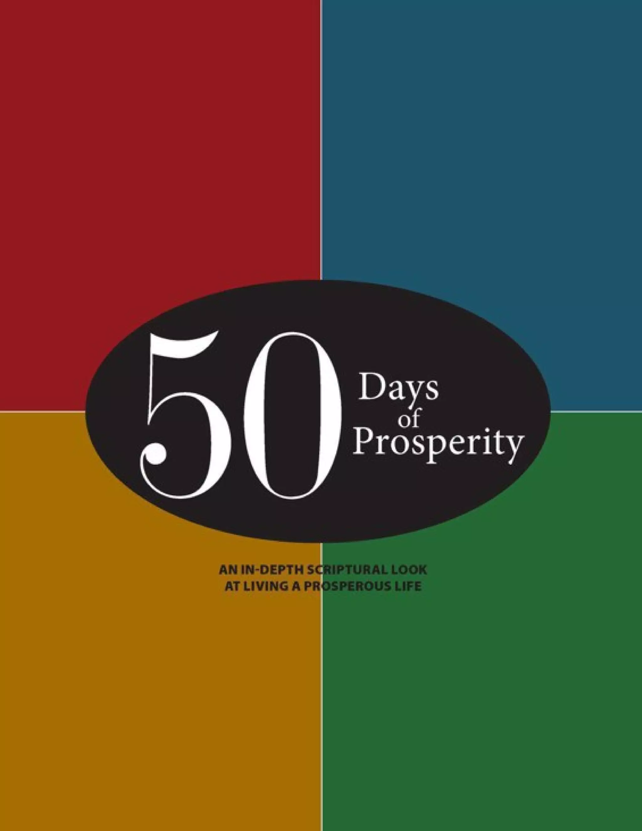 50 days of prosperity - george pearsons | PDF | Spirituality | Religion ...