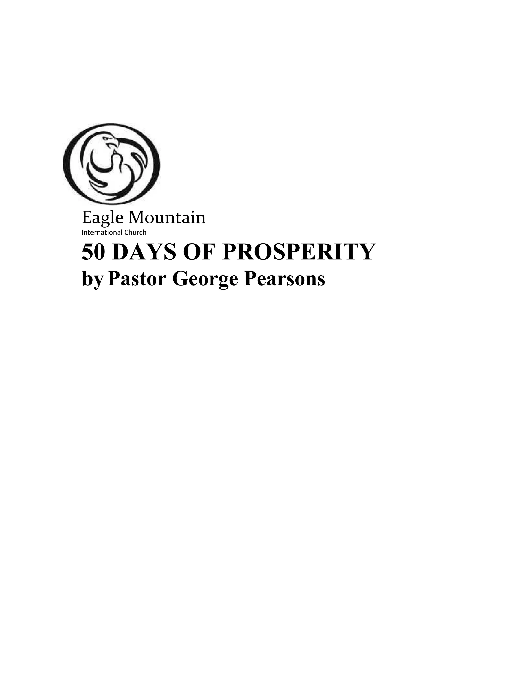 50 days of prosperity - george pearsons | PDF | Spirituality | Religion ...