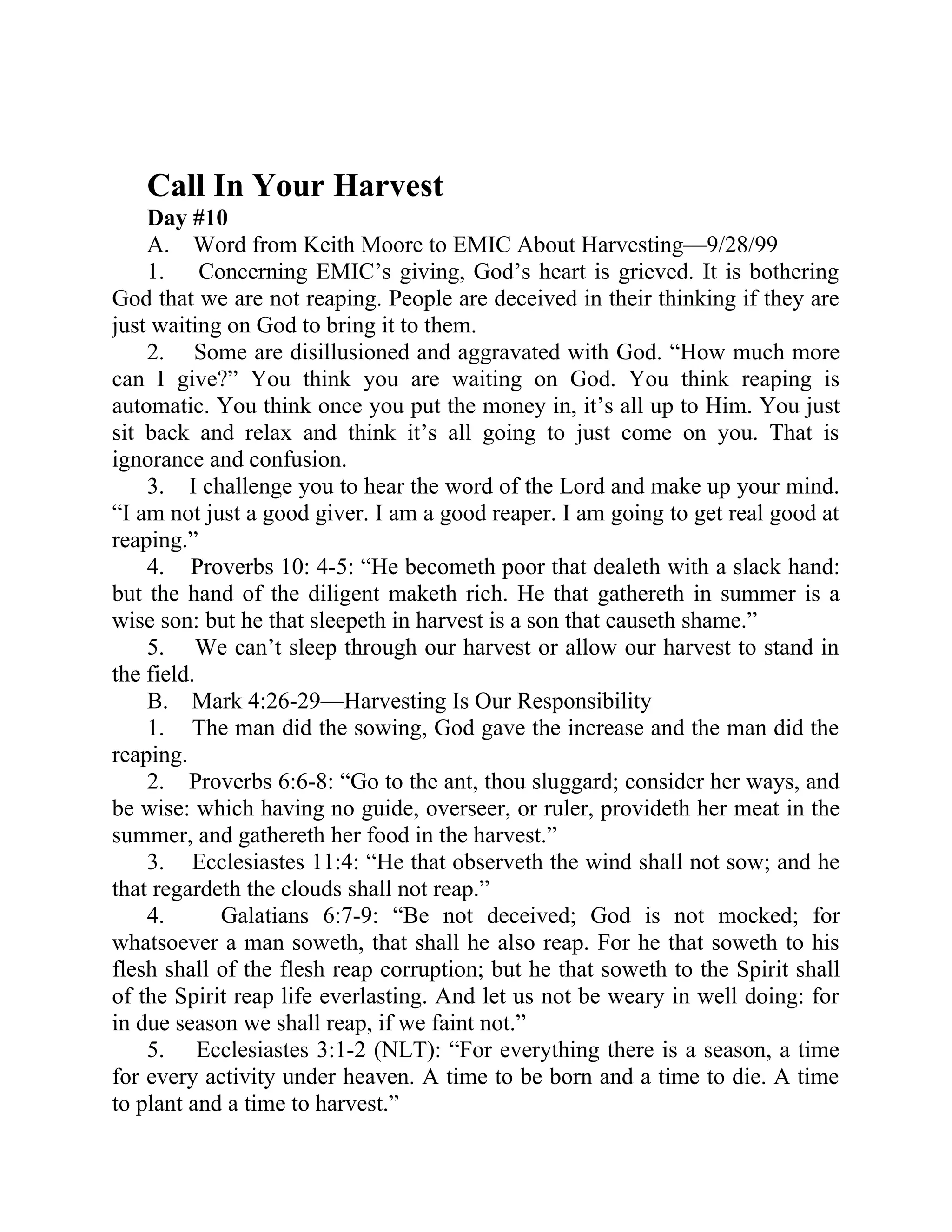 50 days of prosperity - george pearsons | PDF