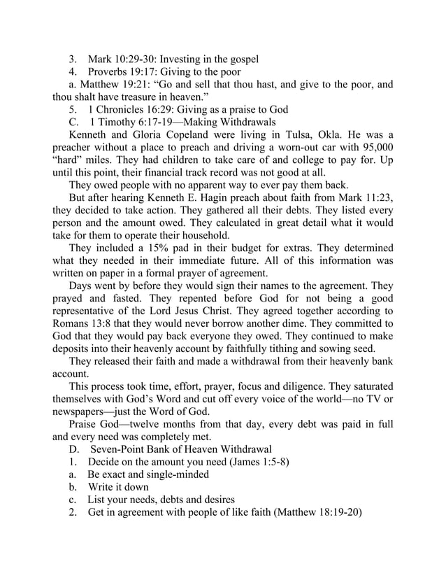 50 days of prosperity - george pearsons | PDF | Spirituality | Religion ...