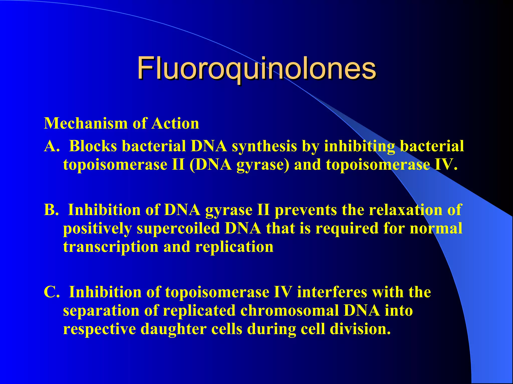 fluoroquinolones | PPS