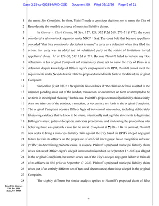 Reno Deputy City Attorney Alice Herbolsheimer's allegations against ...