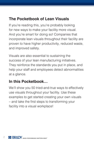 50 Lean Visuals Pocket Book by Brady | PDF