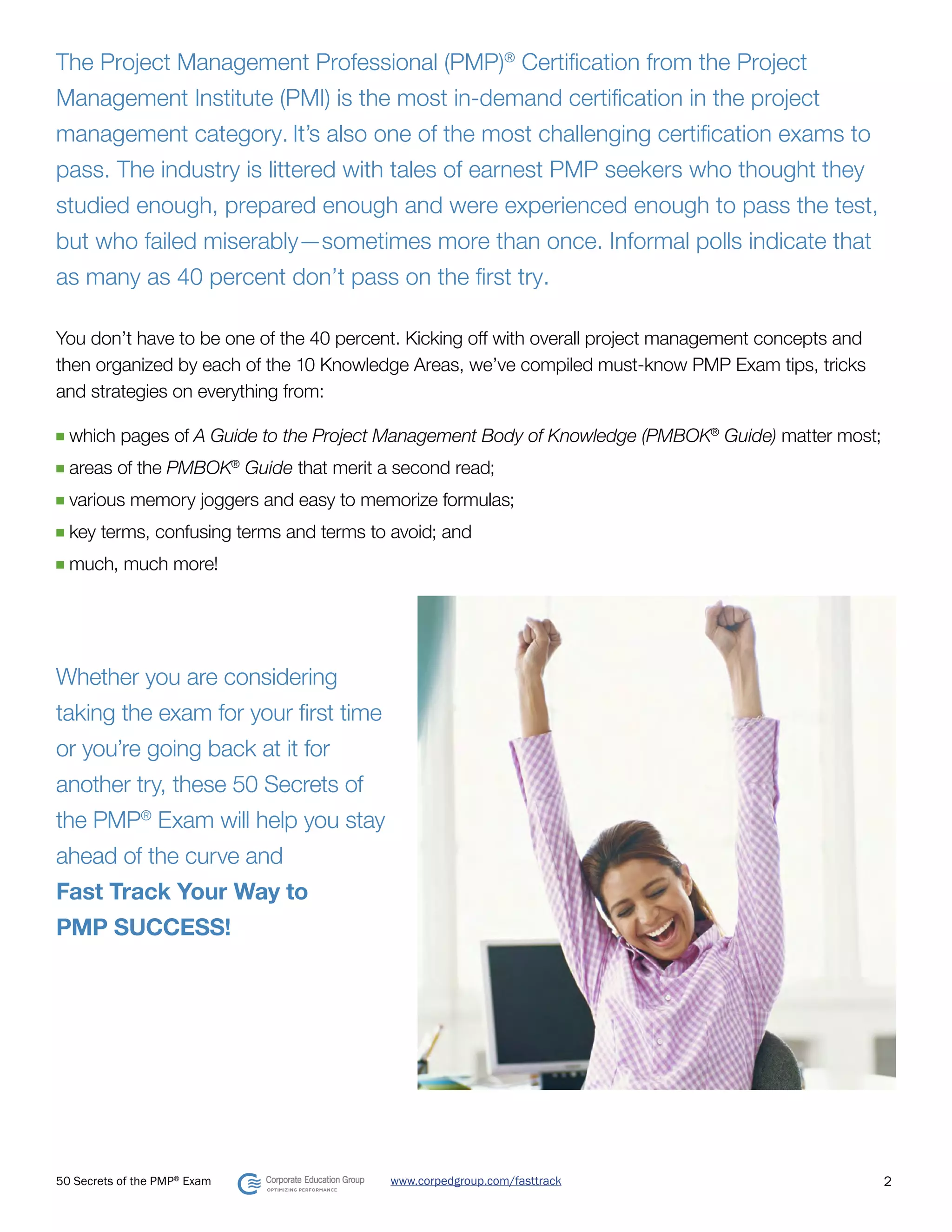 50 secrets-of-the-pmp-exam-white-paper | PDF