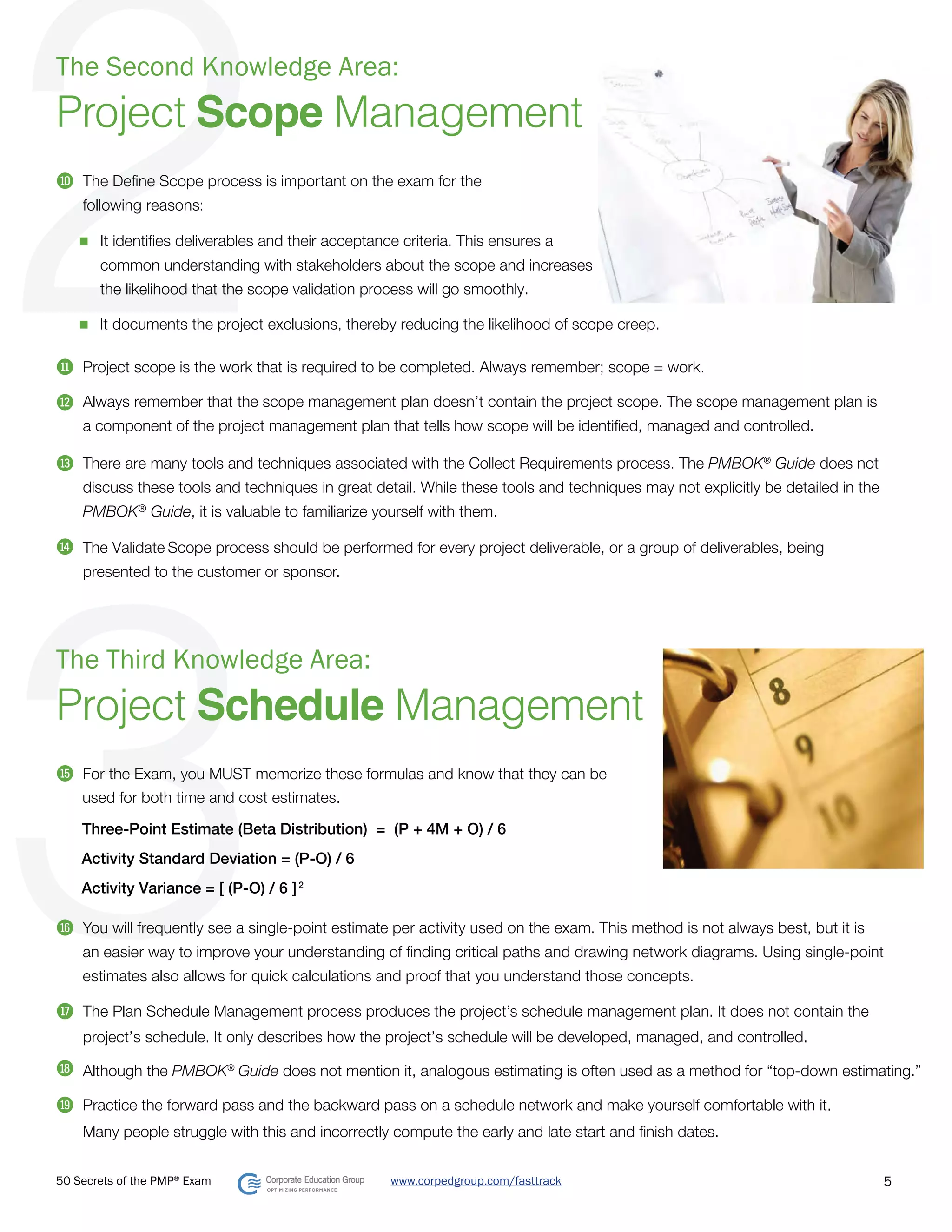 50 secrets-of-the-pmp-exam-white-paper | PDF