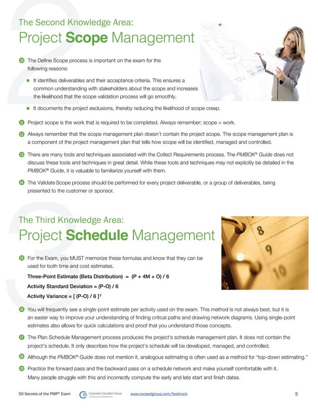 50 secrets-of-the-pmp-exam-white-paper | PDF