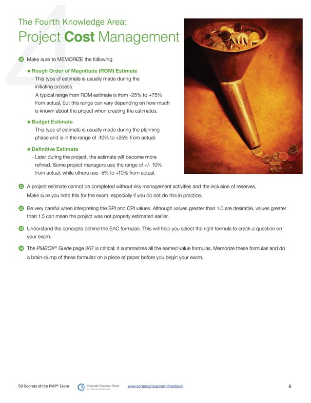 50 secrets-of-the-pmp-exam-white-paper | PDF