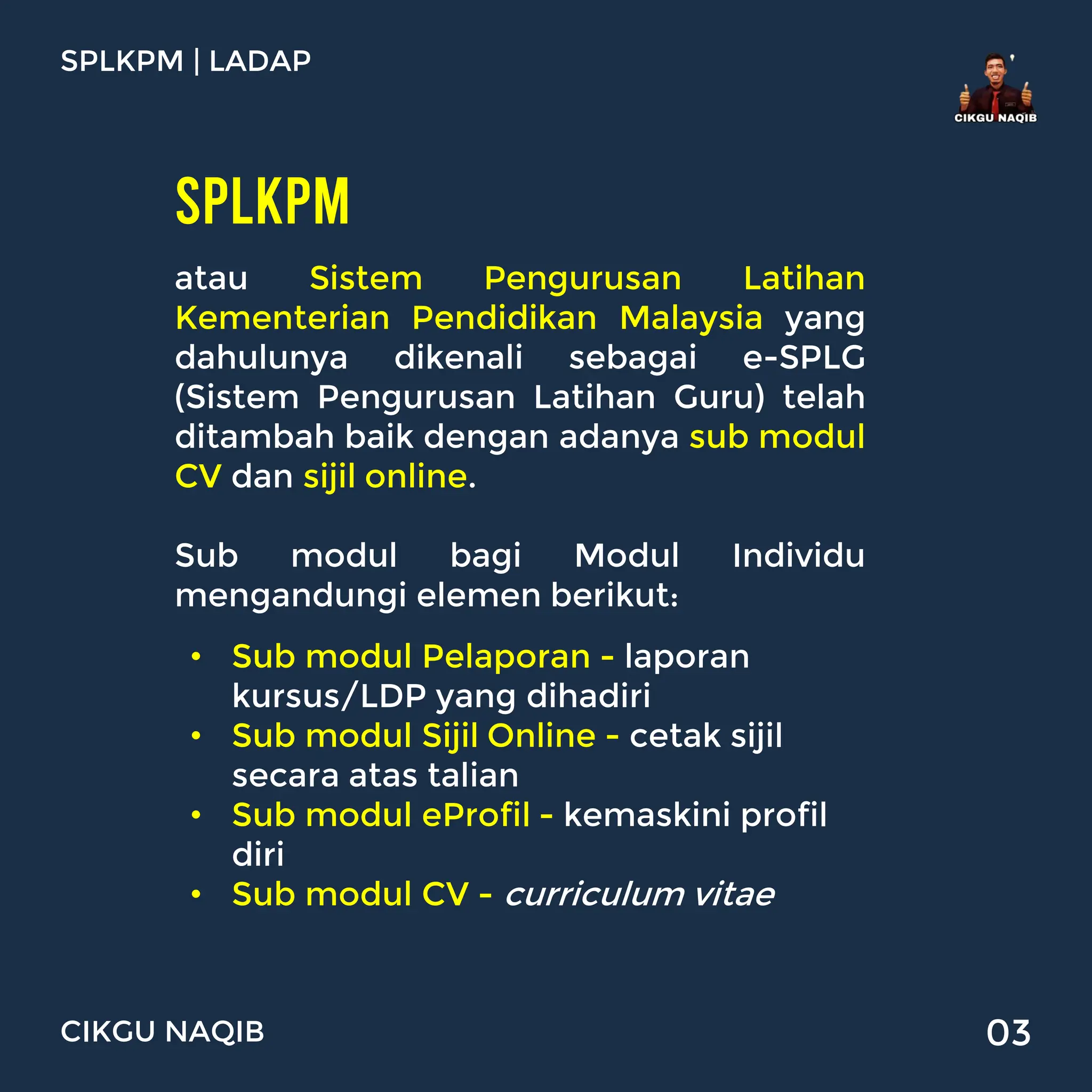 SPLKPM - LADAP (LDP) Latihan dalam Perkhidmatan | PDF