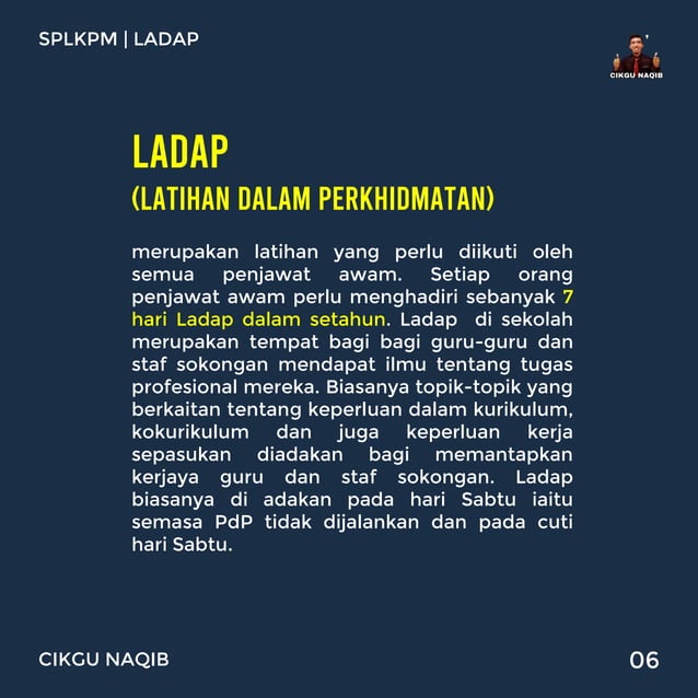 SPLKPM - LADAP (LDP) Latihan dalam Perkhidmatan | PDF