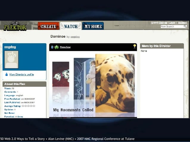 50 Web 2,0 Ways to Tell a Story | PPT
