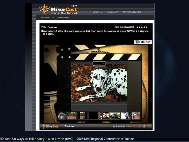 50 Web 2,0 Ways to Tell a Story | PPT