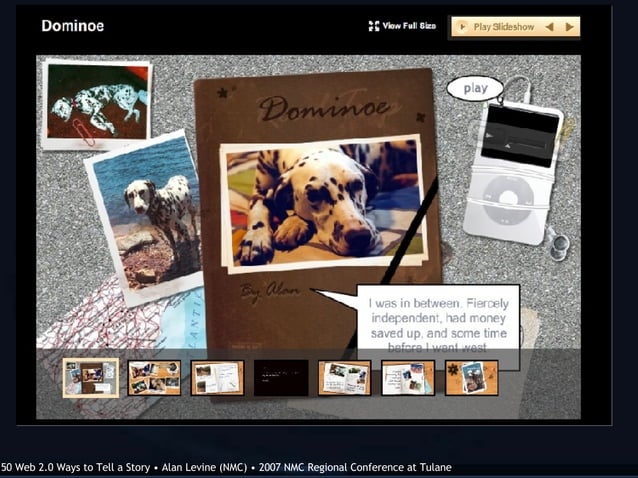 50 Web 2,0 Ways to Tell a Story | PPT