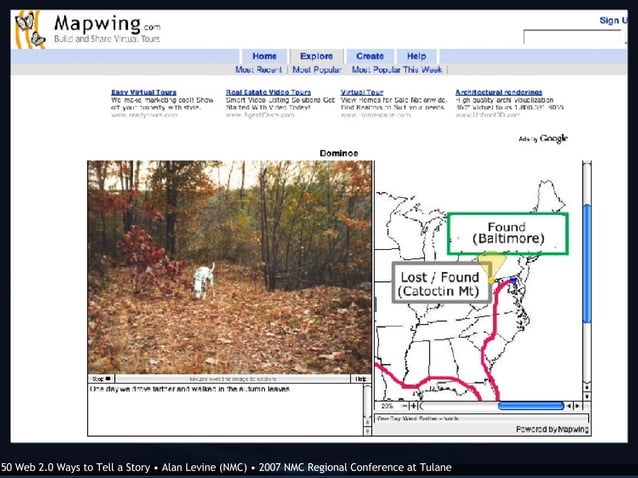 50 Web 2,0 Ways to Tell a Story | PPT